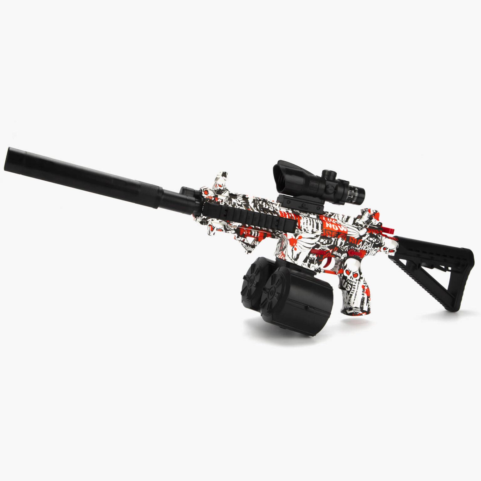 Double-Barreled Gel Blaster Gun | Orbeez Gun