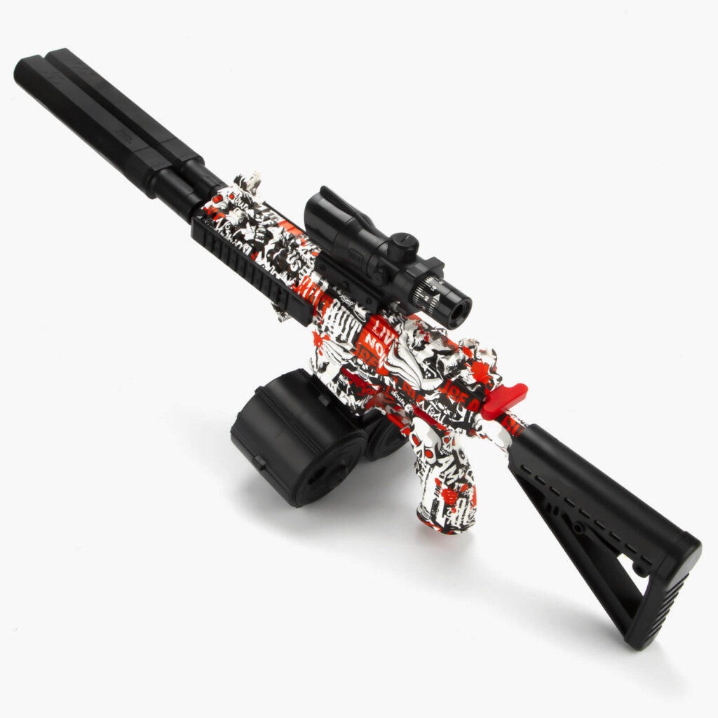 Double-Barreled Gel Blaster Gun | Orbeez Gun