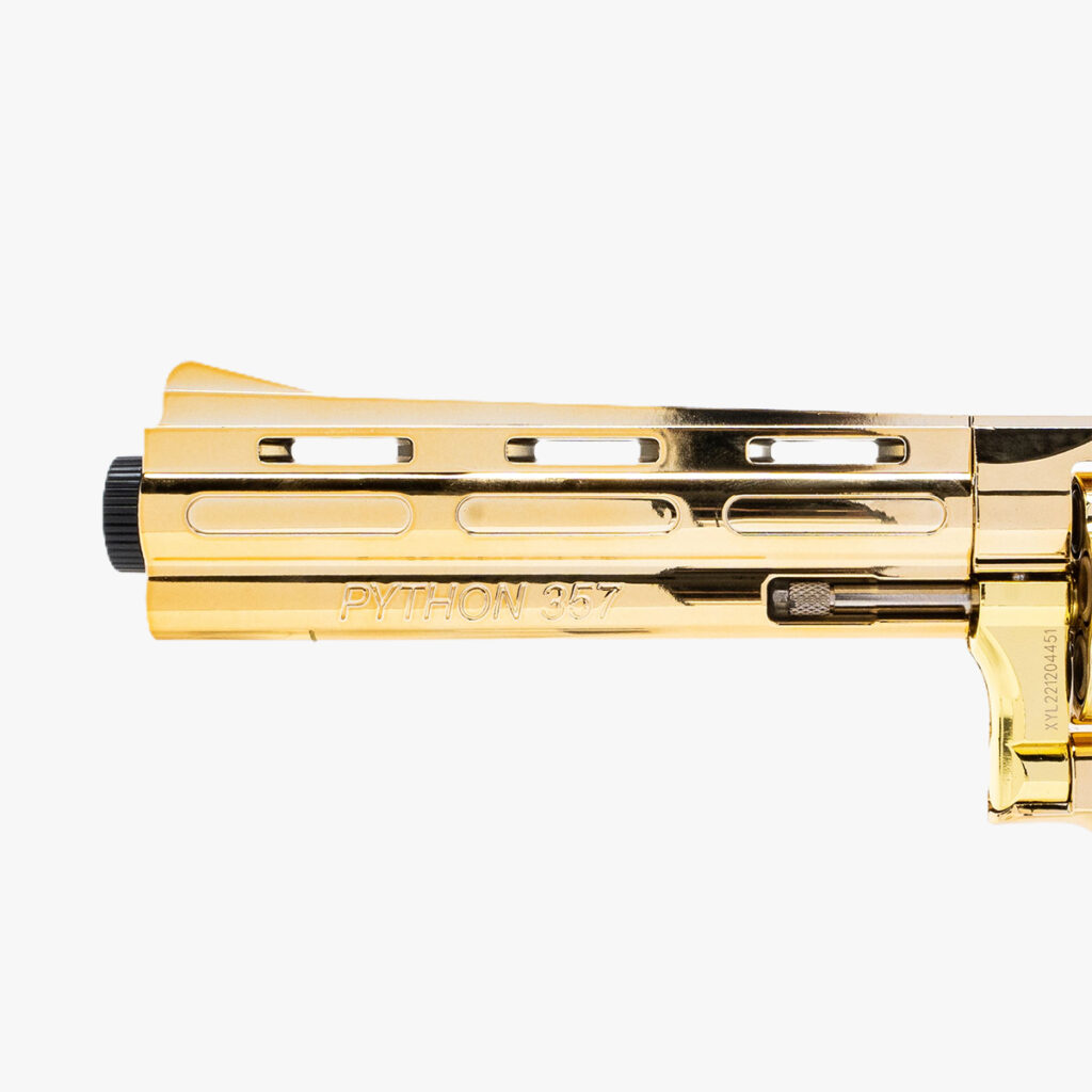 Golden Edition Colt Python 357 Revolver Toy | Orbeez Gun