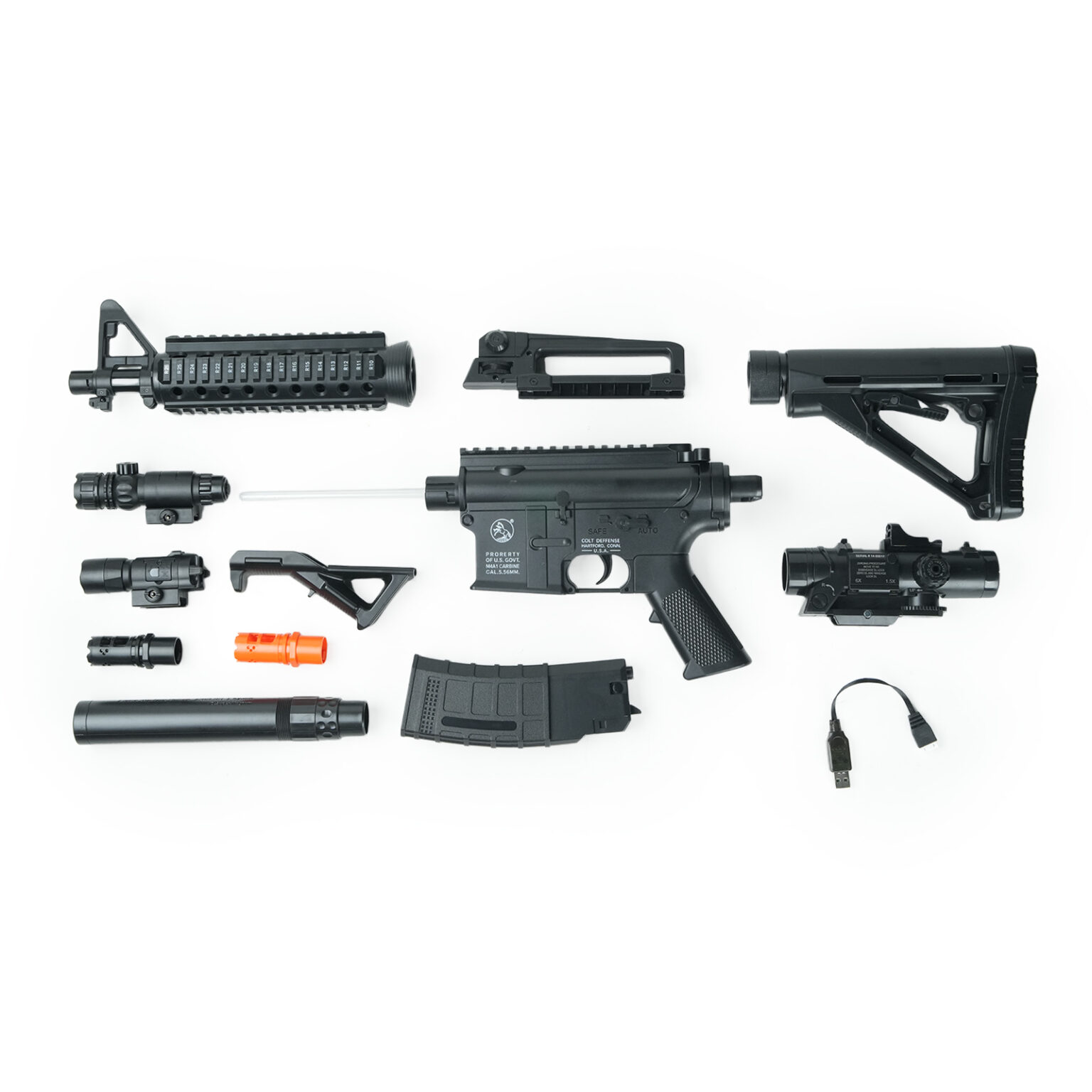 Electric M4A1 Gel Blaster – Full Auto Rifle Toy | Orbeez Gun