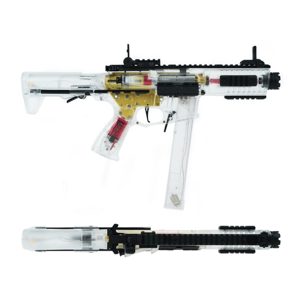 ARP9 Gel Blaster Transparent Gold Edition | Orbeez Gun