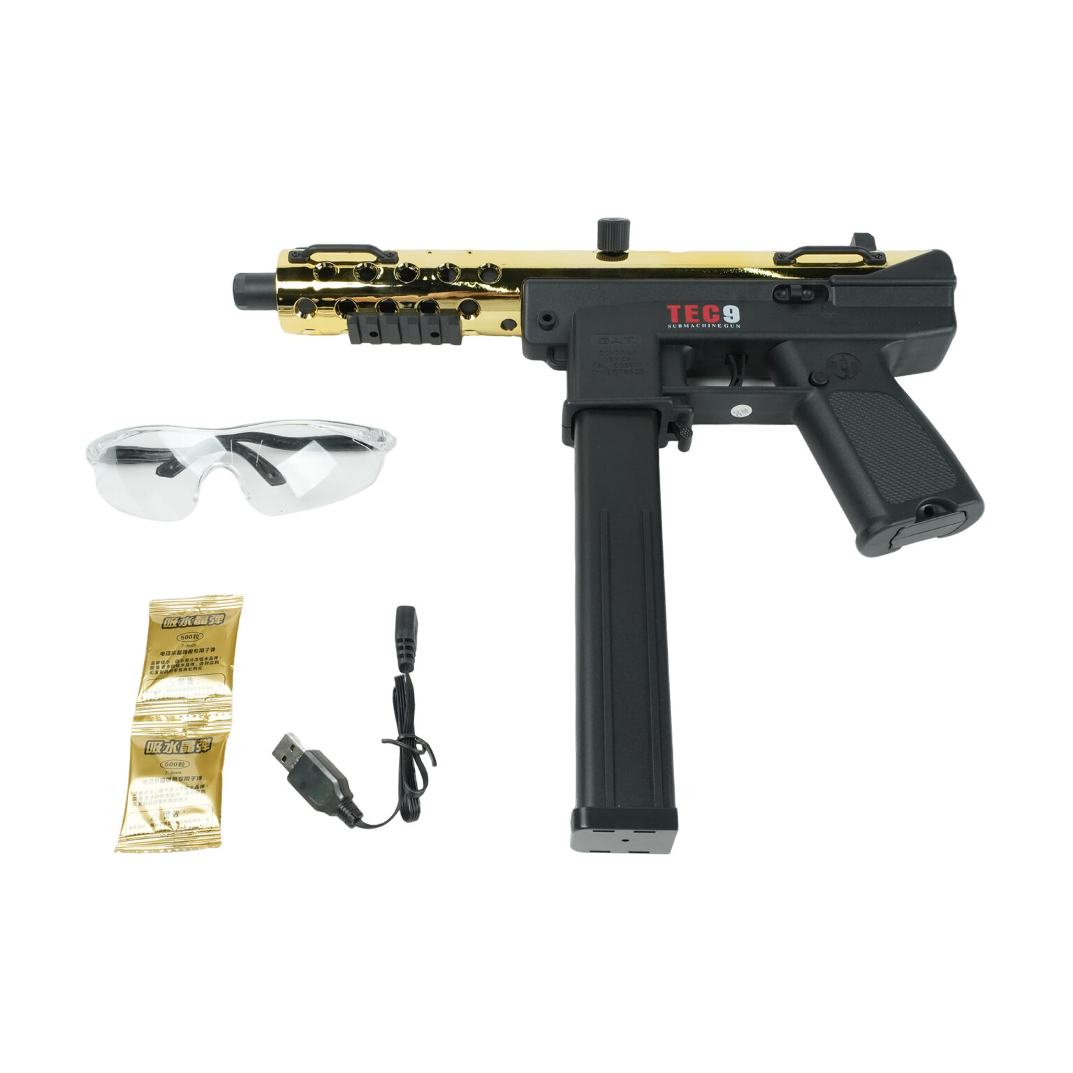 TEC9 Handi Gel Blaster Gold Edition | Orbeez Gun